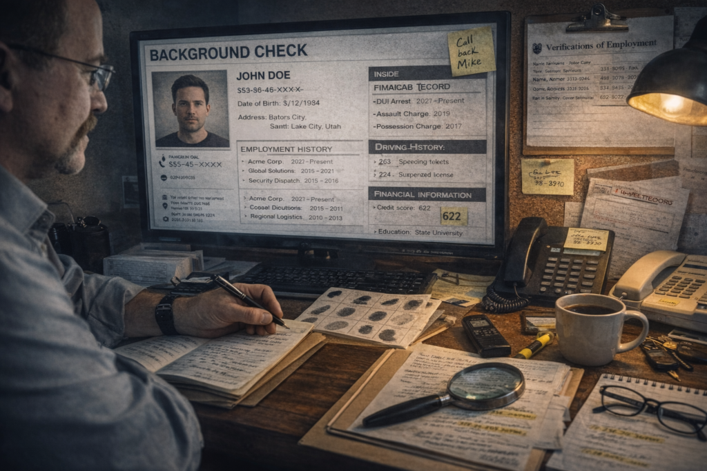 Background and Record Checks - Prairie Investigations